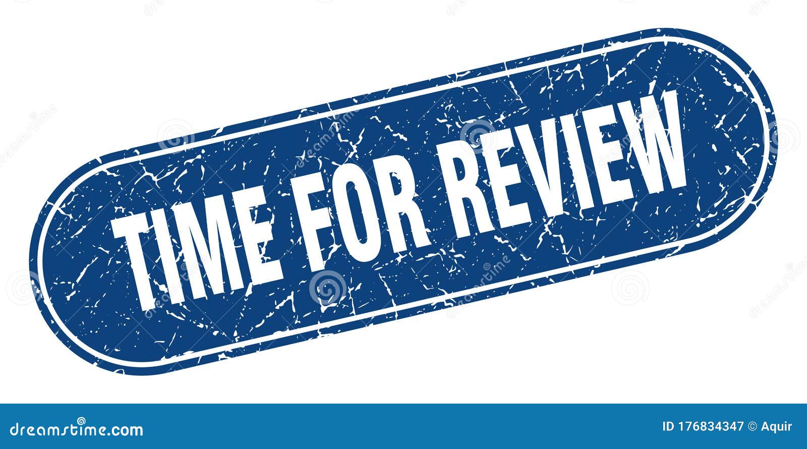 Time for Review Sign. Time for Review Grunge Stamp Stock Vector ...