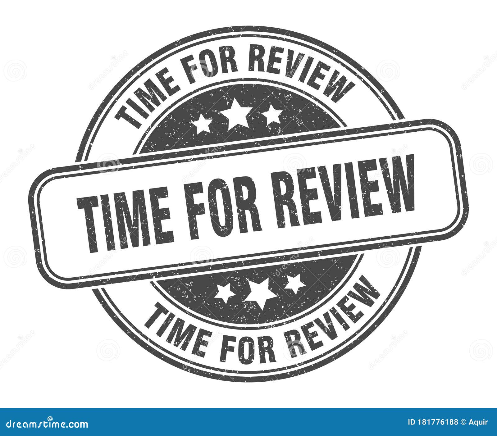 Time for Review Stamp. Time for Review Round Grunge Sign Stock Vector ...