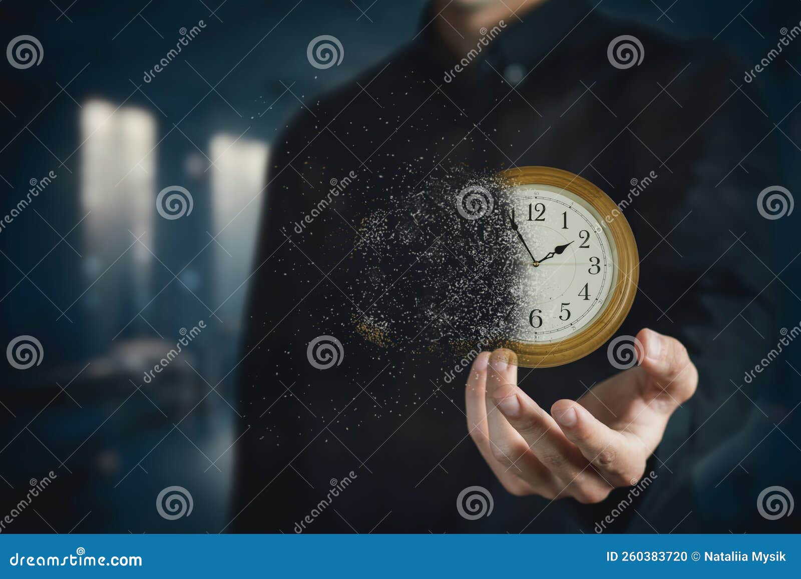 Time Running Out in Business Process Stock Photo - Image of holding ...