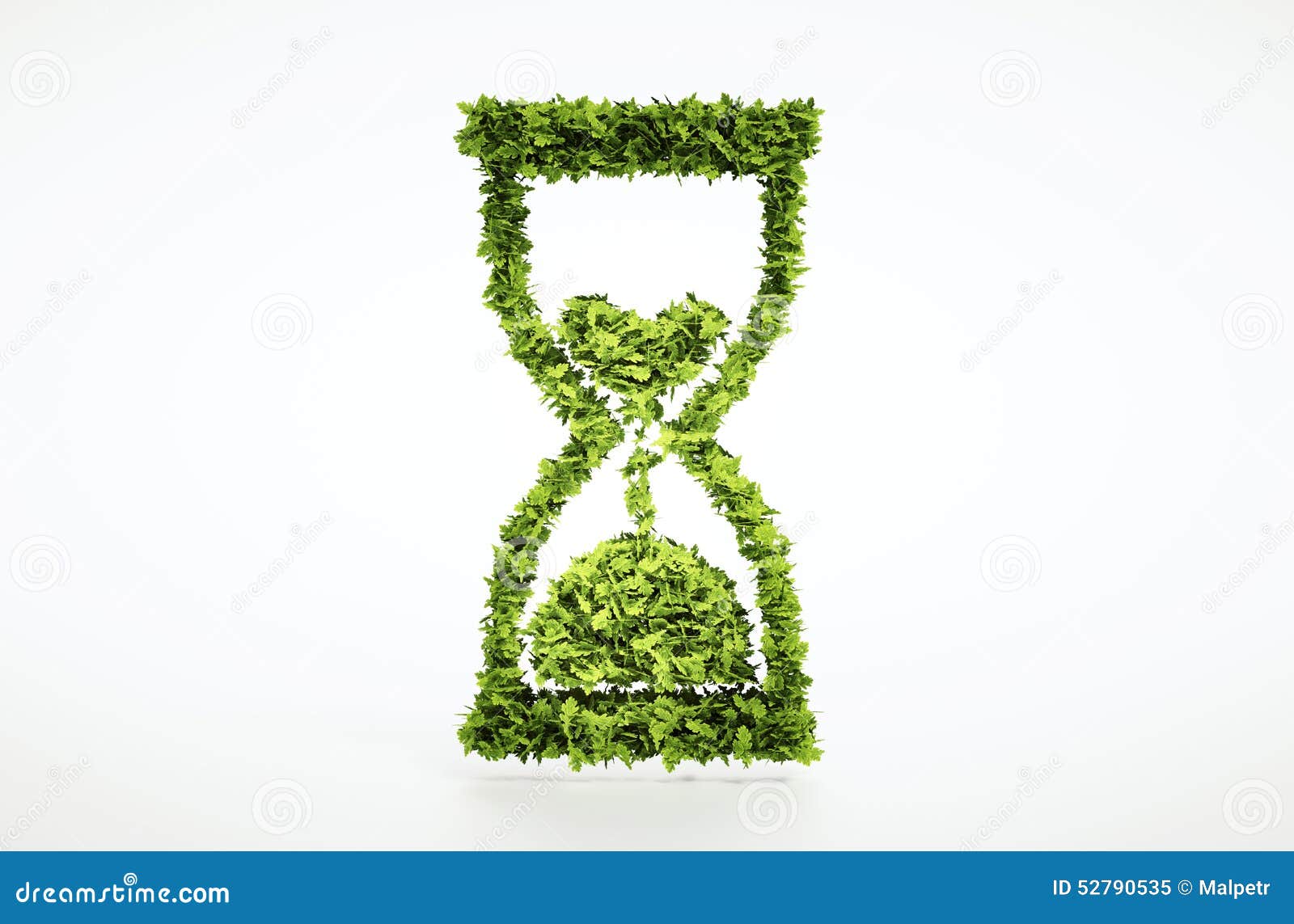 Time is Running Out Concept Stock Illustration - Illustration of path ...