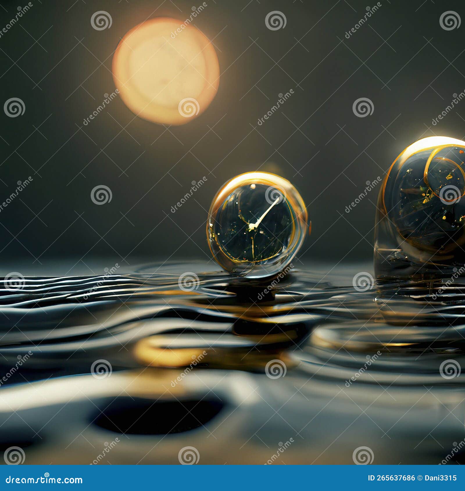 Time is Running Out Concept Shows Distorted Clock that is Dissolving ...