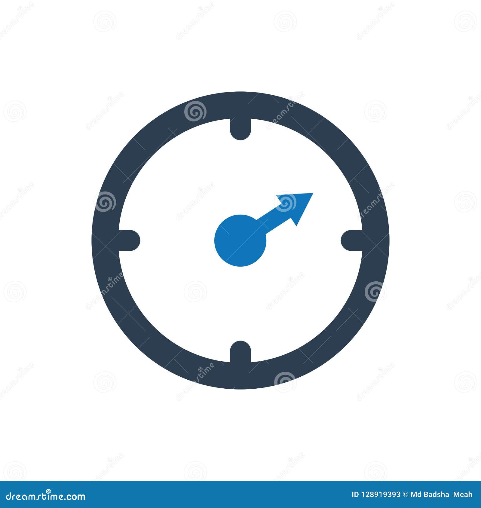 Time Schedule Icon stock vector. Illustration of vector - 128919393