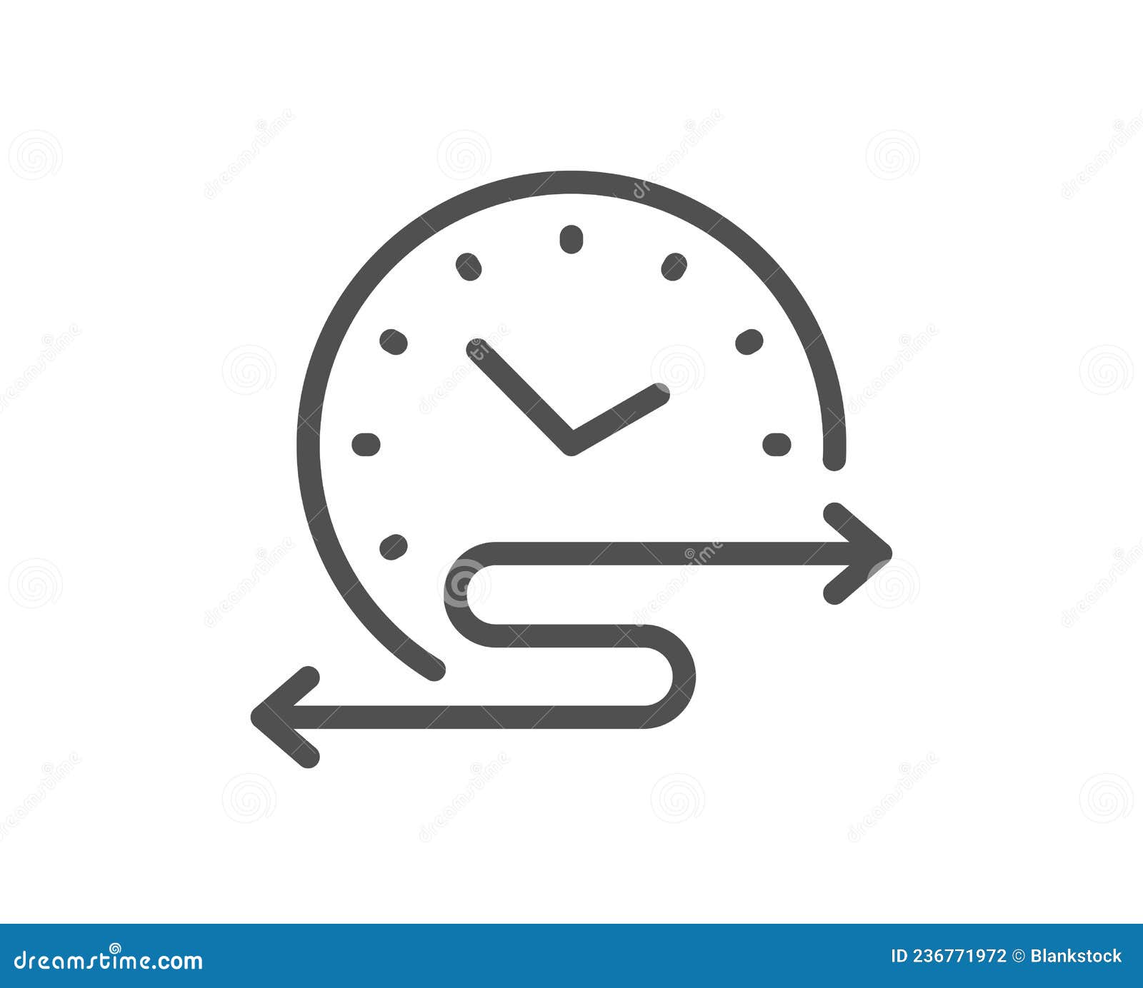 Time Schedule Line Icon. Transport Timetable Sign. Vector Stock Vector ...