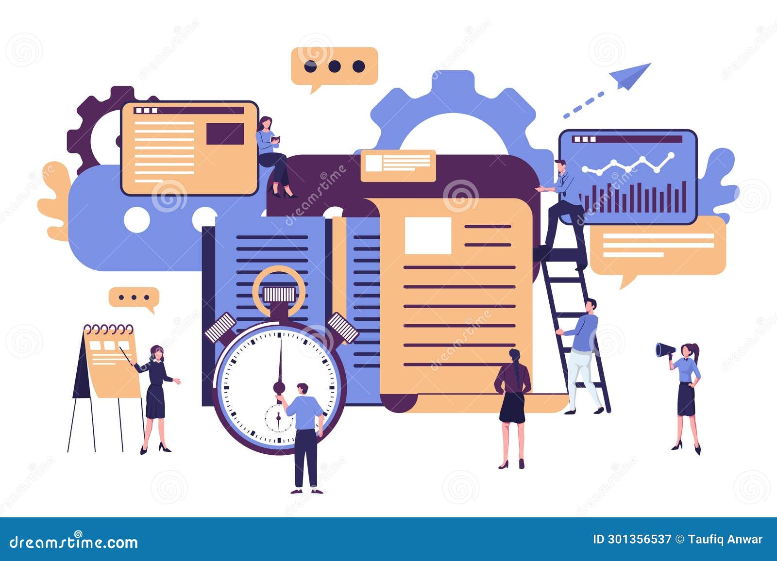 Time Schedule, Time Log, Time Process Servicess for Processing Data ...