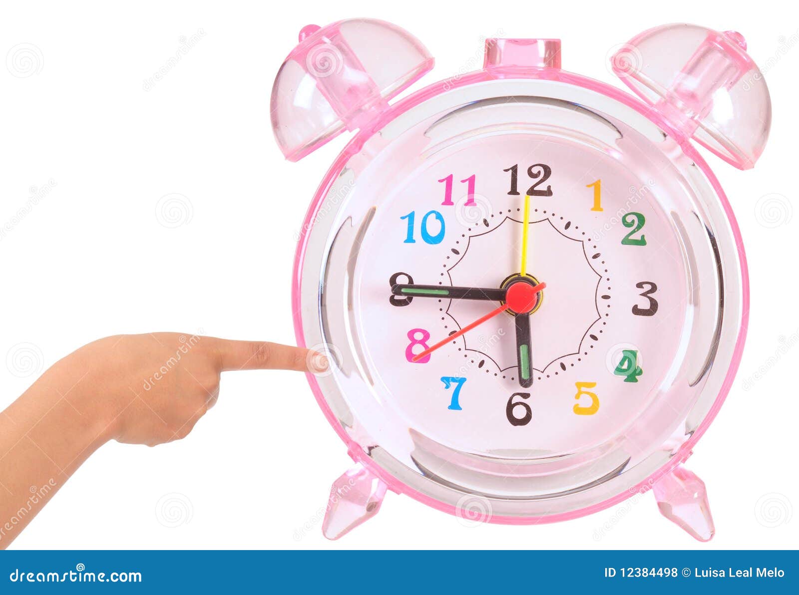 Time for school stock photo. Image of morning, circle - 12384498