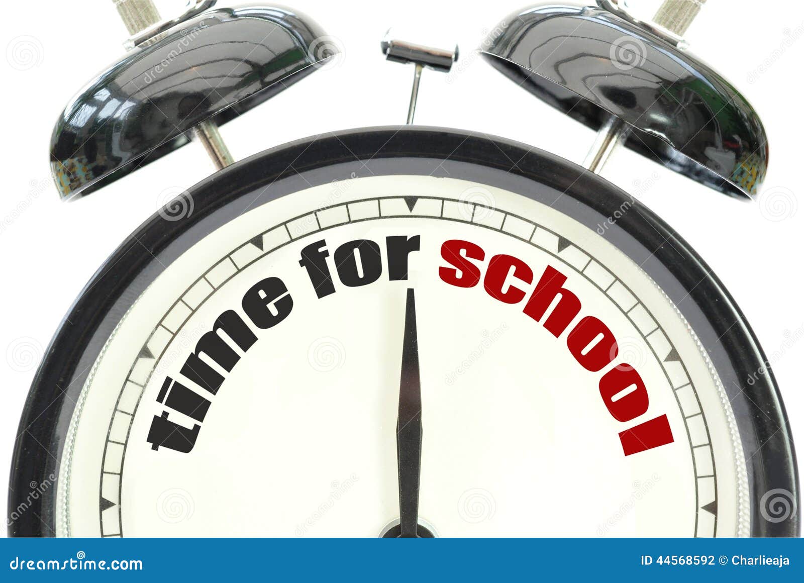 Time for school stock photo. Image of learn, clock, school - 44568592