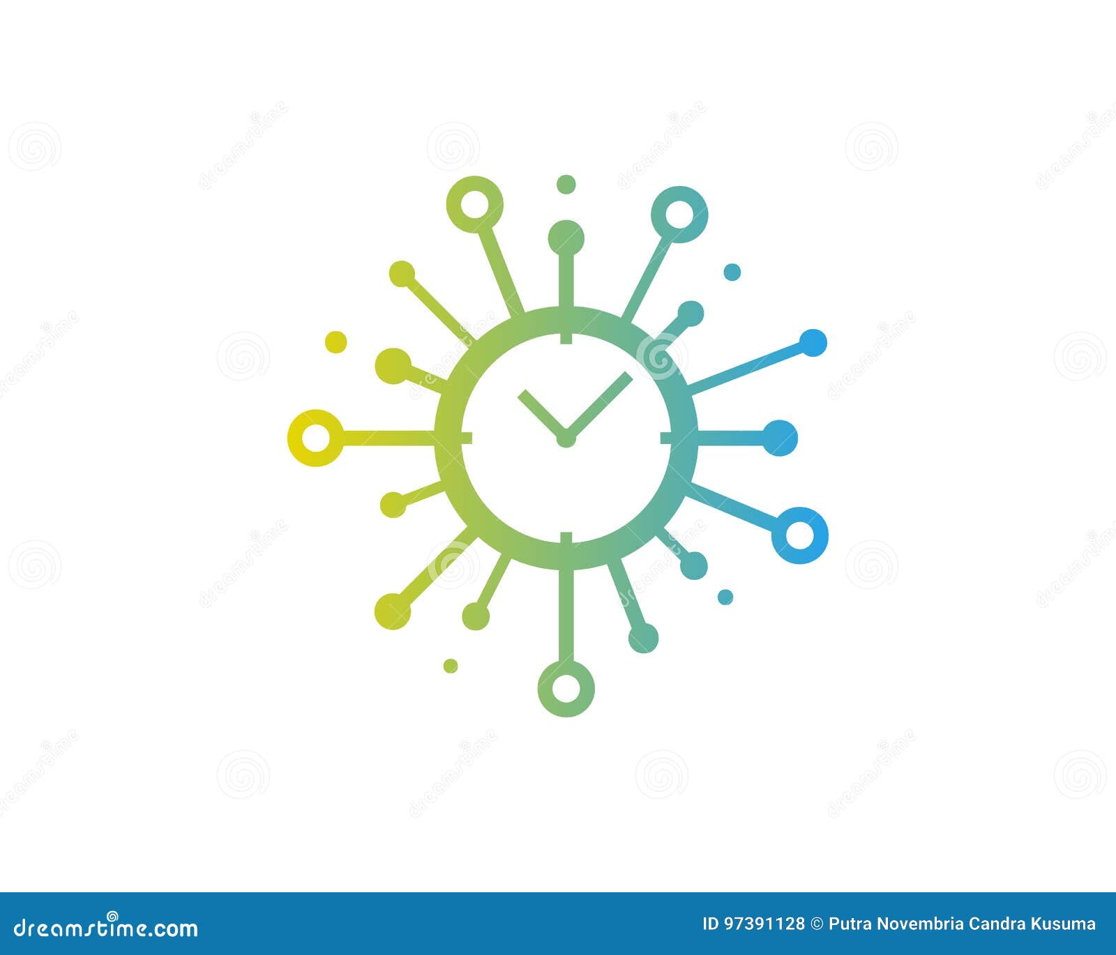 Time Share Icon Logo Design Element Stock Vector - Illustration of ...