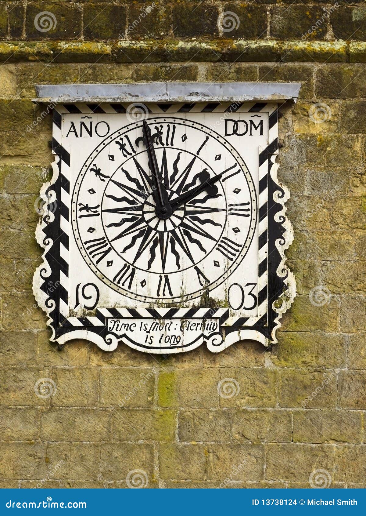 Time is short stock photo. Image of letters, black, wall - 13738124