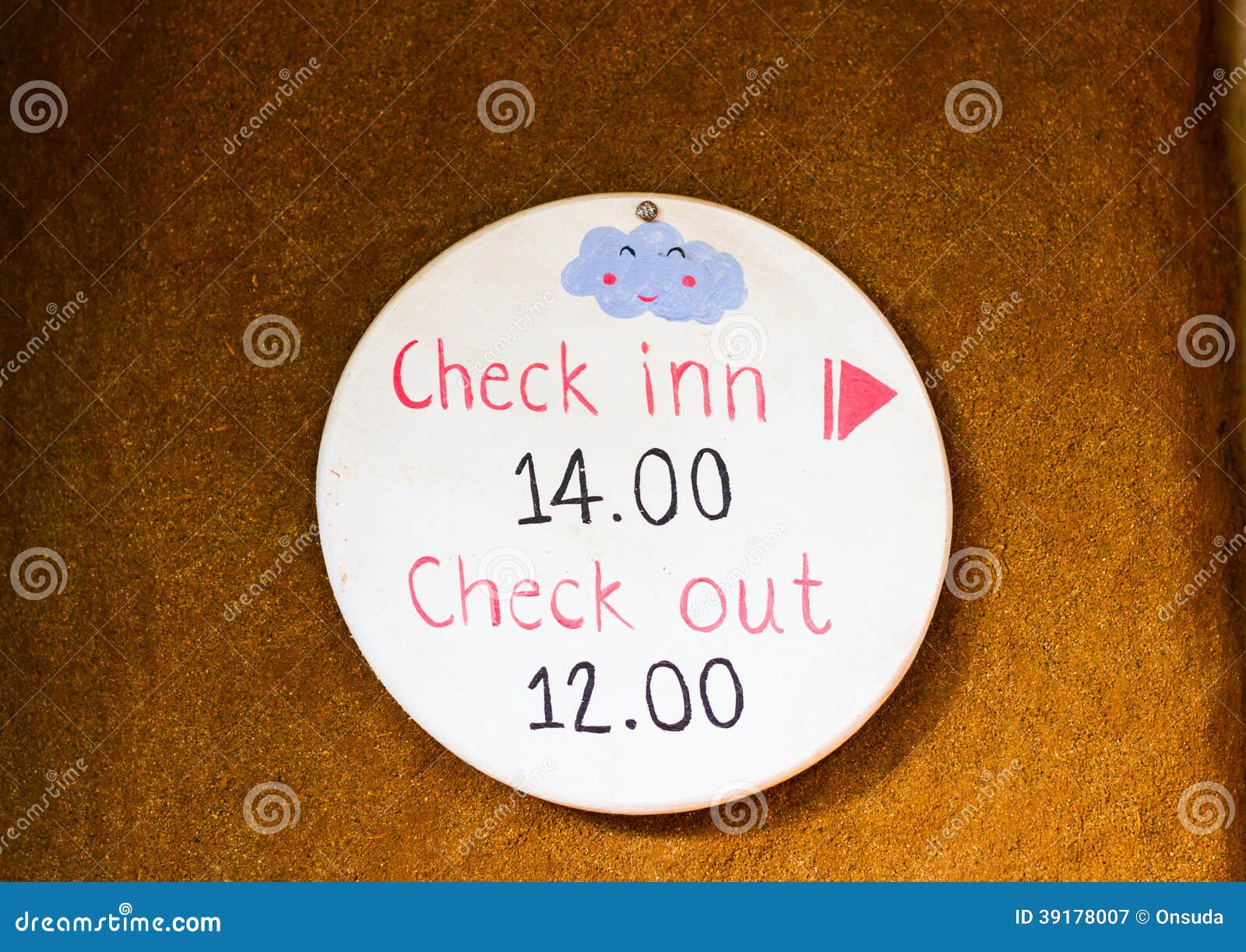Time sign at resort stock image. Image of time, hotel - 39178007