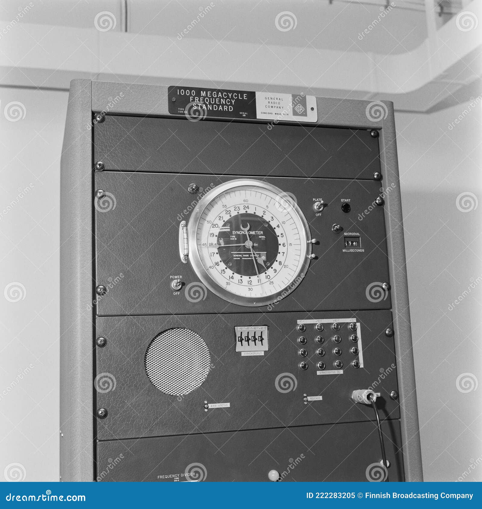 Time Signal Device For Radio Broadcasting, 1963. Picture Image: 222283205