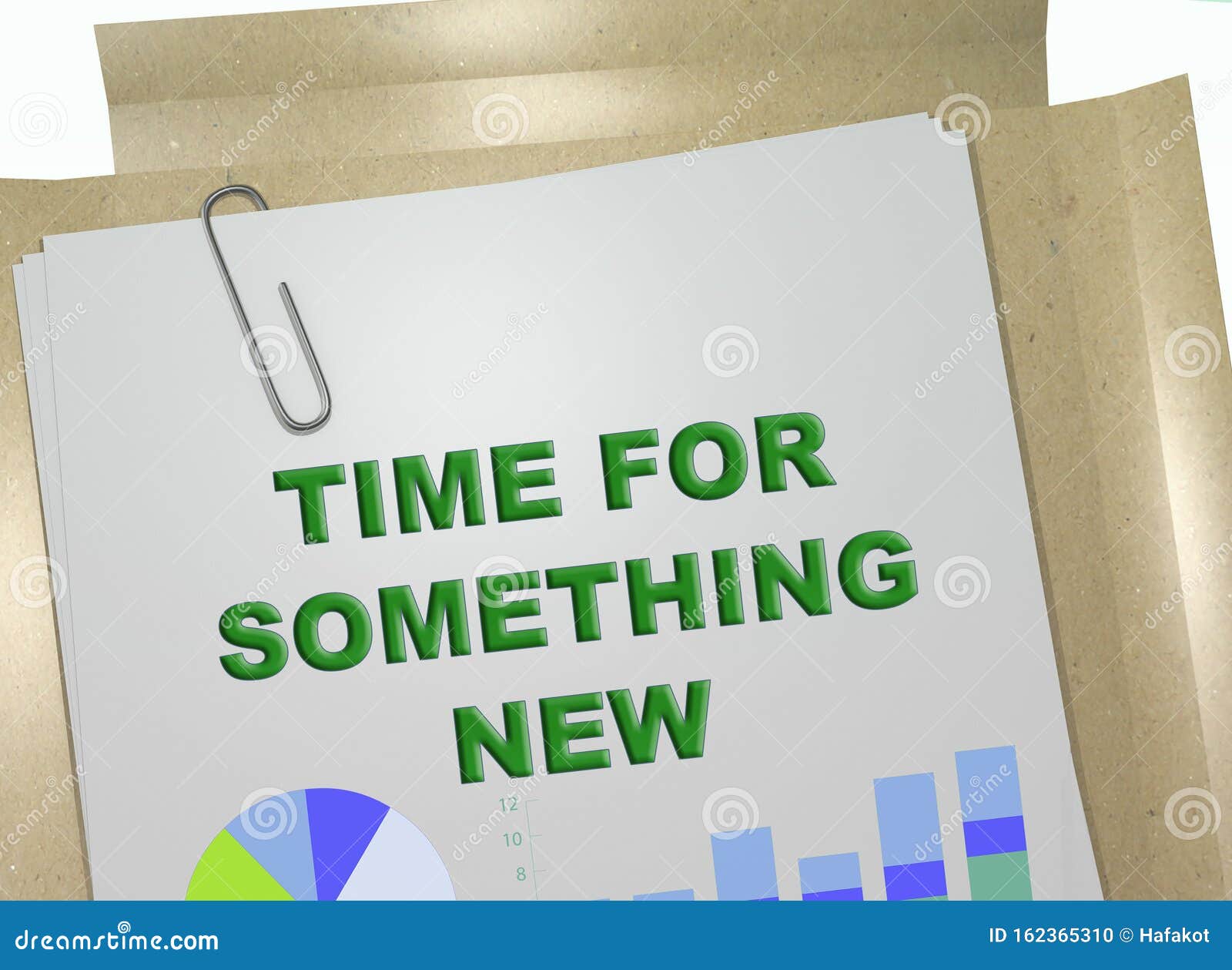 TIME for SOMETHING NEW Concept Stock Illustration - Illustration of ...