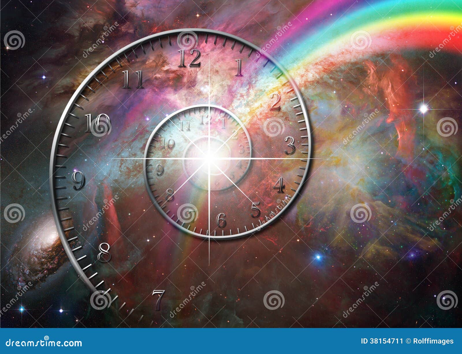 Space Time Illustration Stock Photo | CartoonDealer.com #127531974