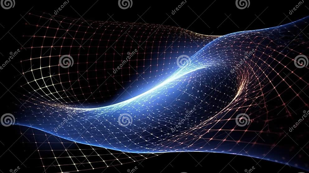 Time-Space Distortion: Abstract Visualization of Spacetime Continuum ...