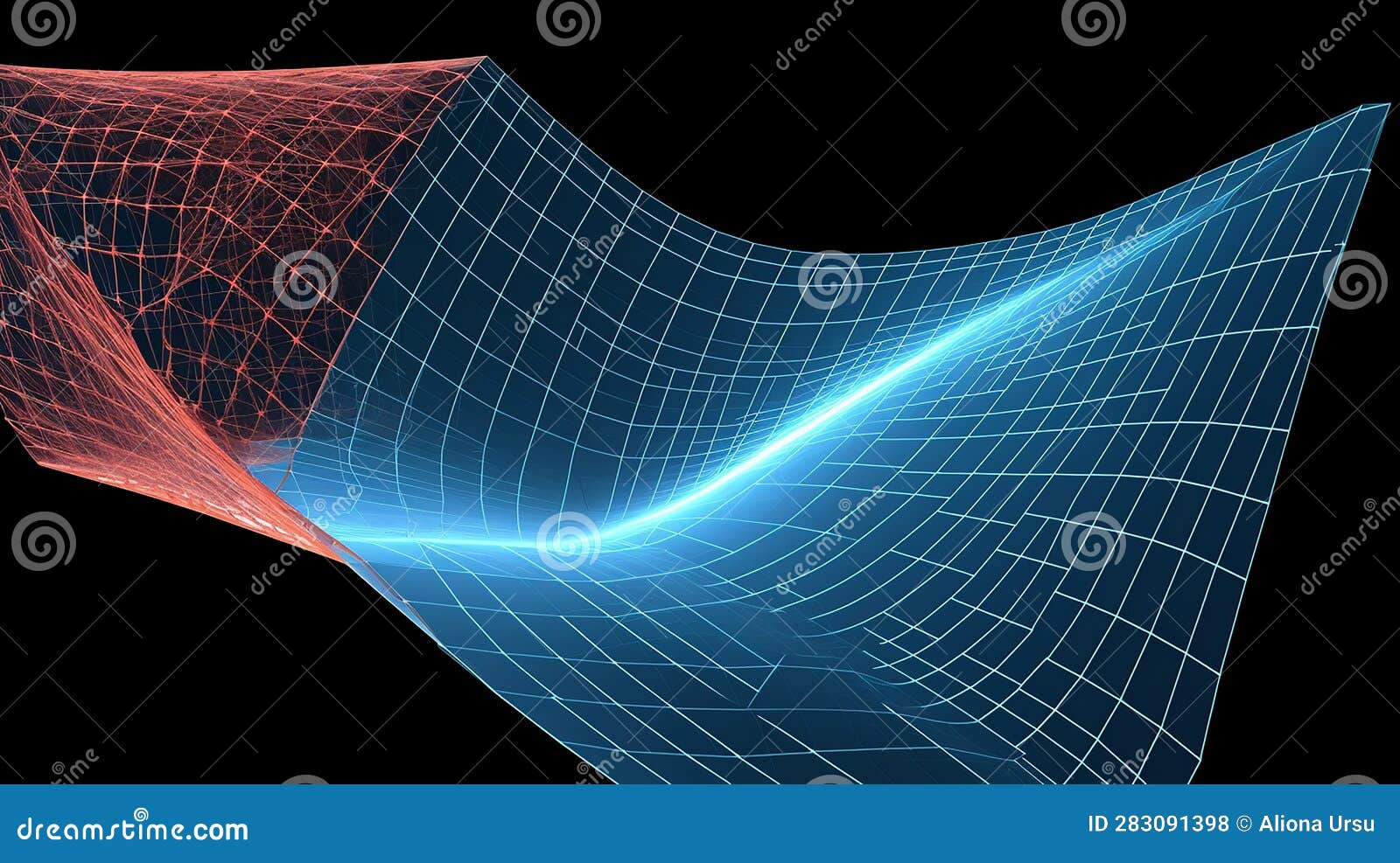 Time-Space Distortion: Abstract Visualization of Spacetime Continuum ...