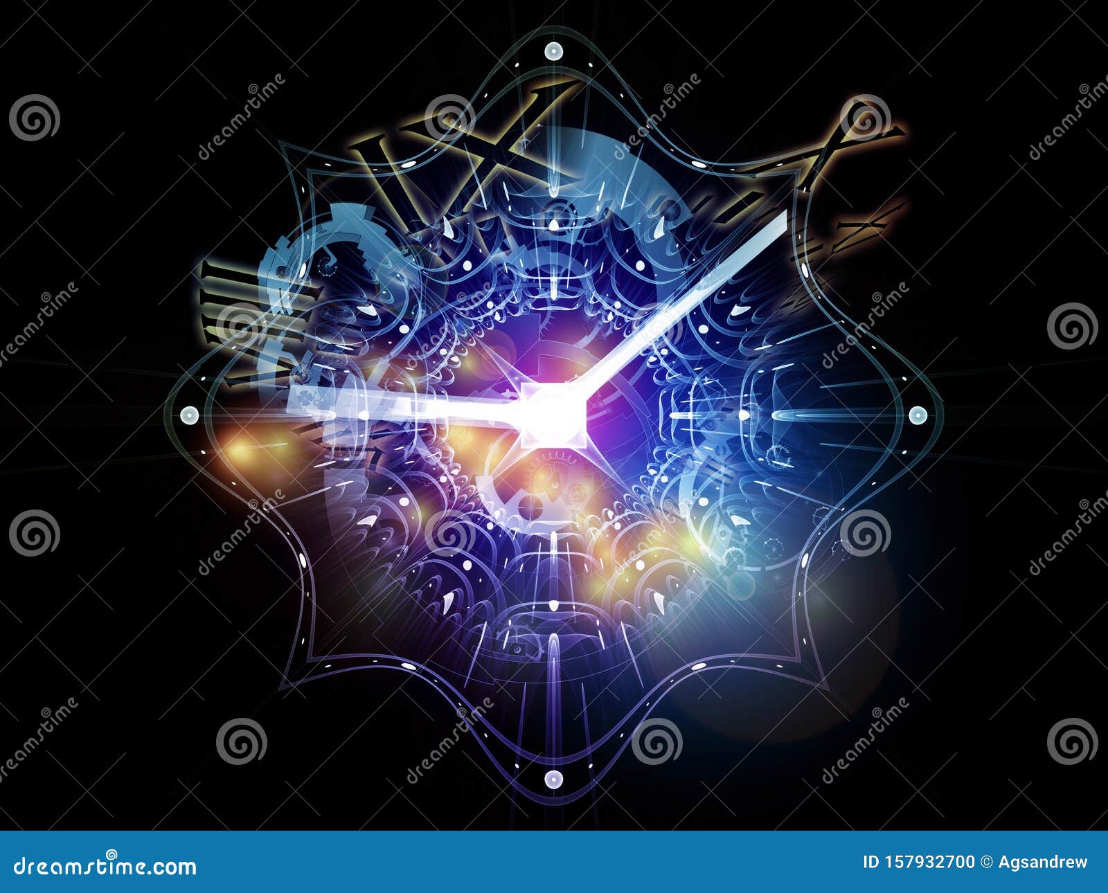 Reality of Temporal Realm stock illustration. Illustration of abstract ...