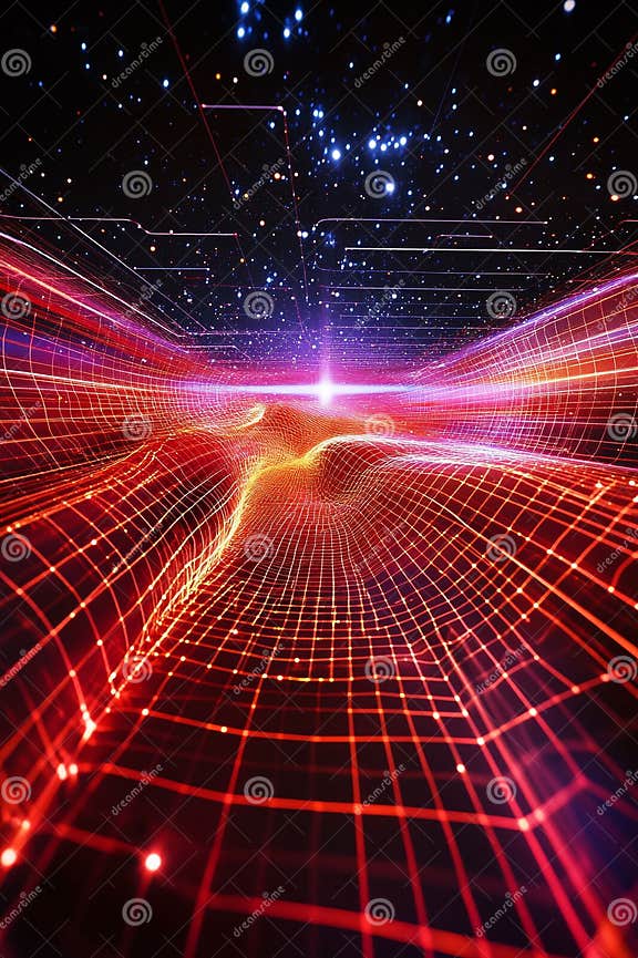 Time-space Grid Visualization Warping Under Intense Gravitational ...