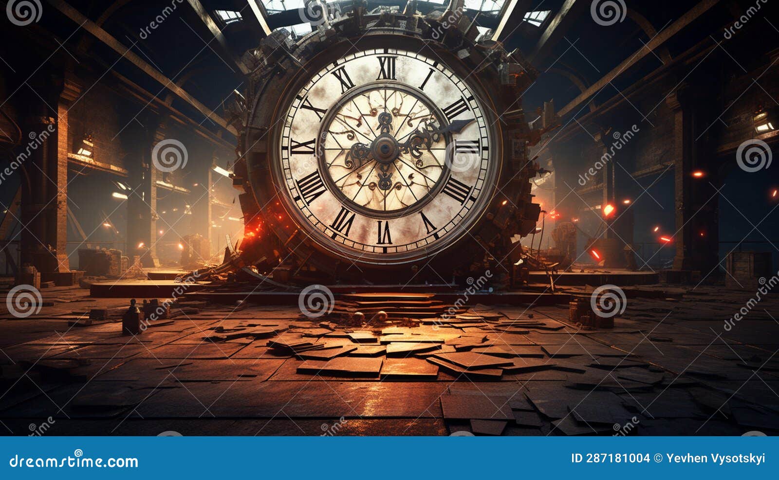 Time and Space Time Travel Alternative Reality Space U_012 Stock ...