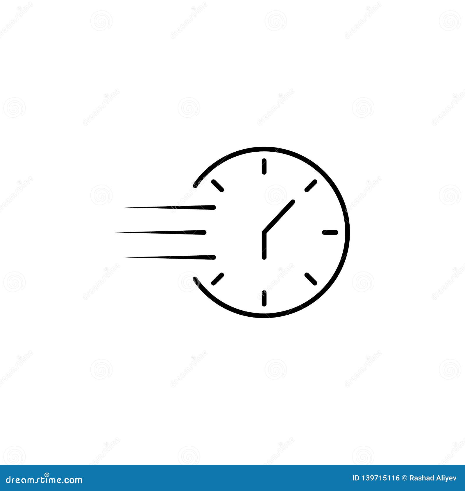 Time , Speed Icon. Element of Speed for Mobile Concept and Web Apps ...
