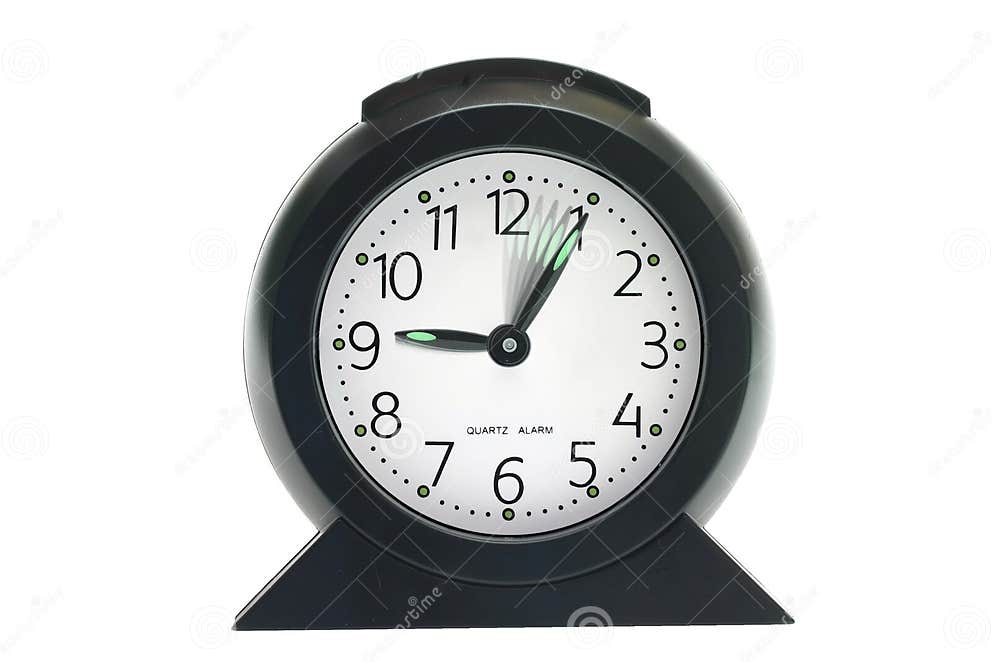 Time speeding on clock stock image. Image of flying, face - 1330625