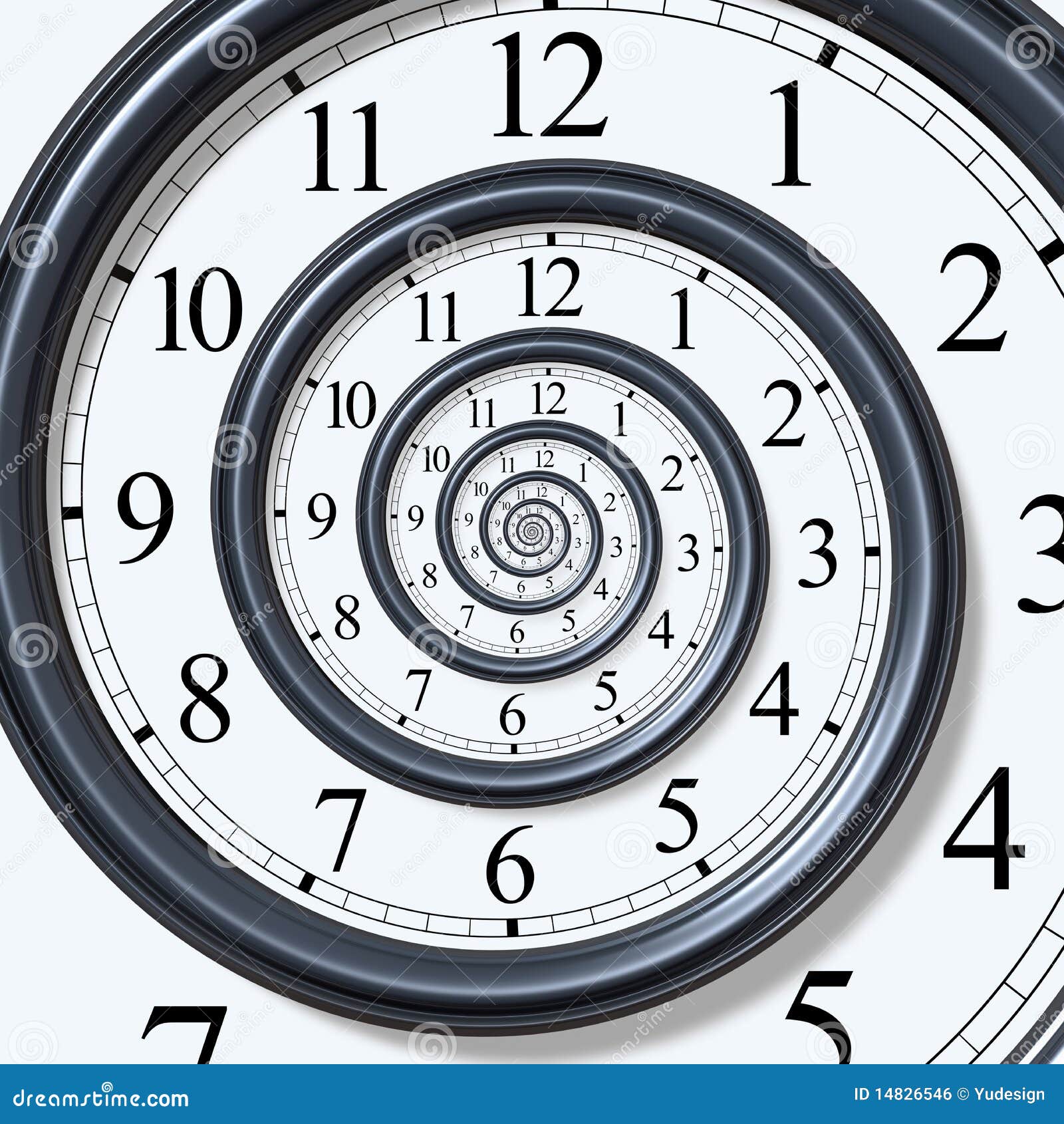 Time Spiral stock illustration. Illustration of abstract - 14826546