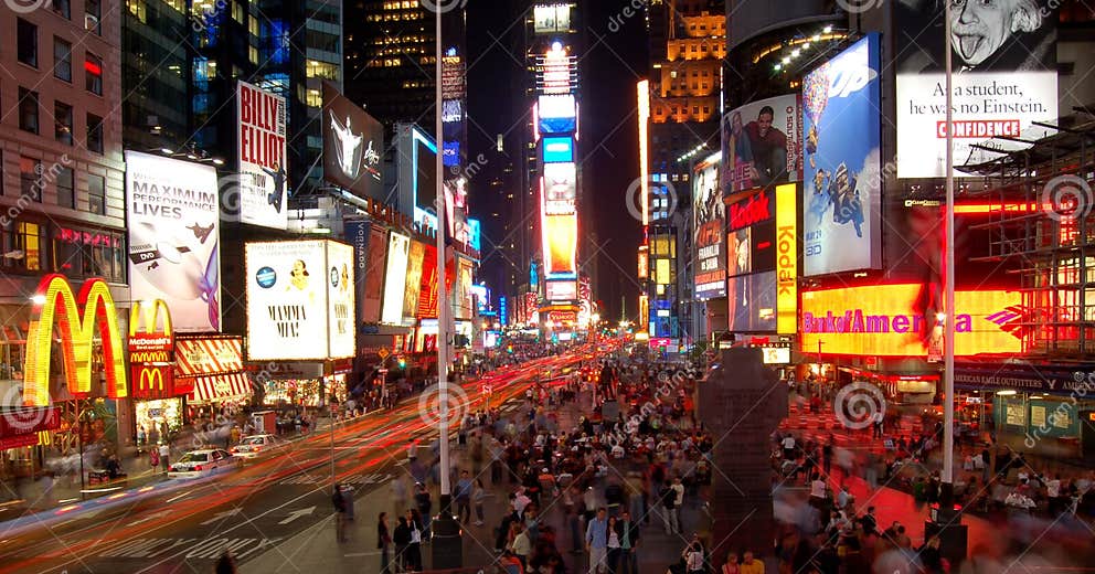 Time square editorial image. Image of architecture, downtown - 11338115