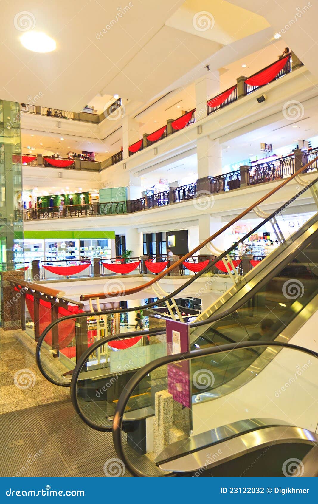 Time Square Shopping Mall stock photo. Image of galleria - 23122032