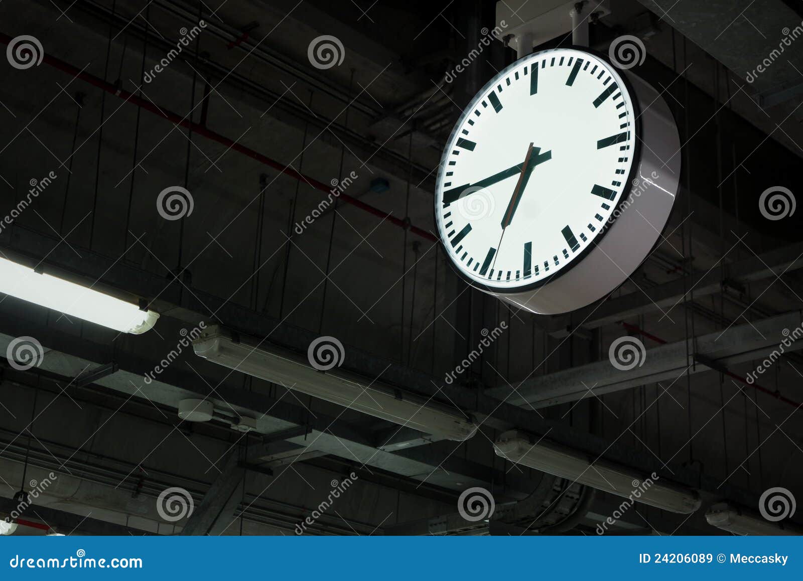Time in station stock image. Image of platform, people - 24206089