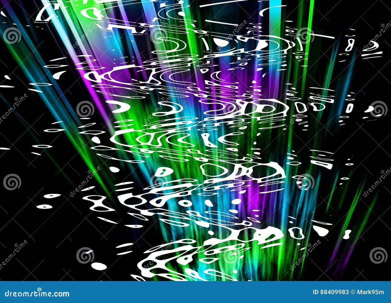 Time Stream Effect Style Wallpaper Background Stock Illustration ...