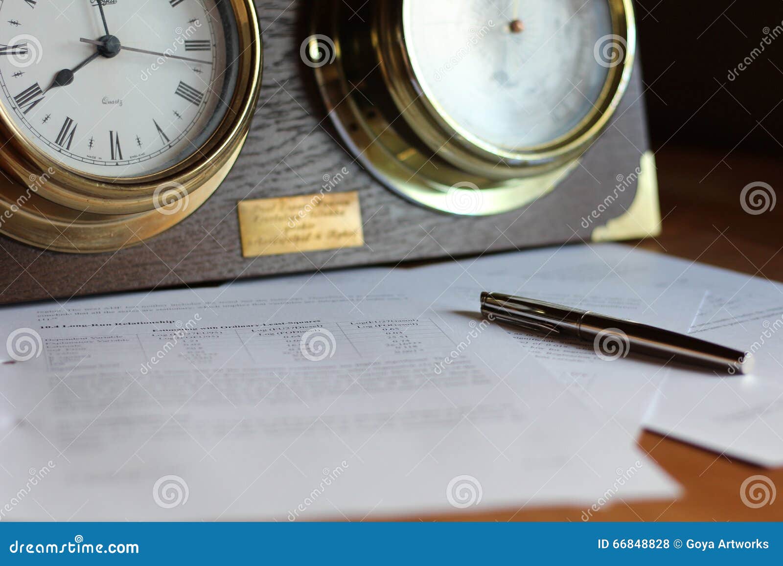 Time for study stock photo. Image of study, school, wooden - 66848828