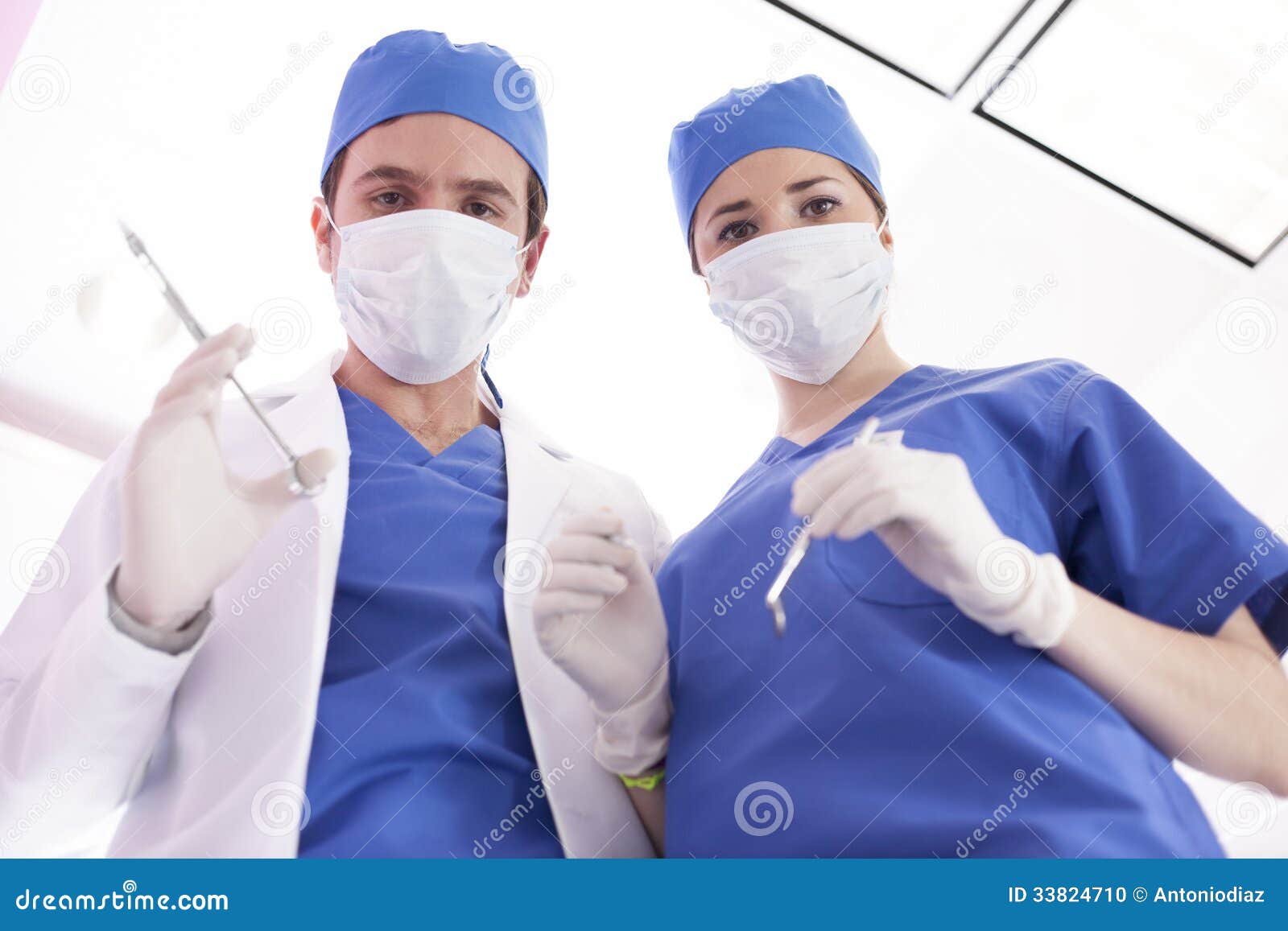 Time for surgery stock photo. Image of female, services - 33824710