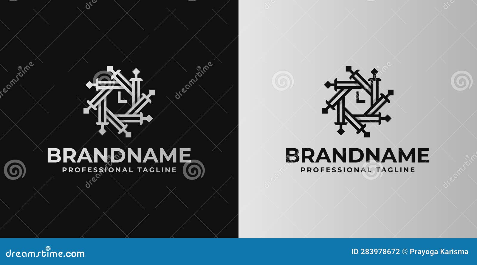 Time is Sword Logo, Suitable for Business Related To Time and Sword ...