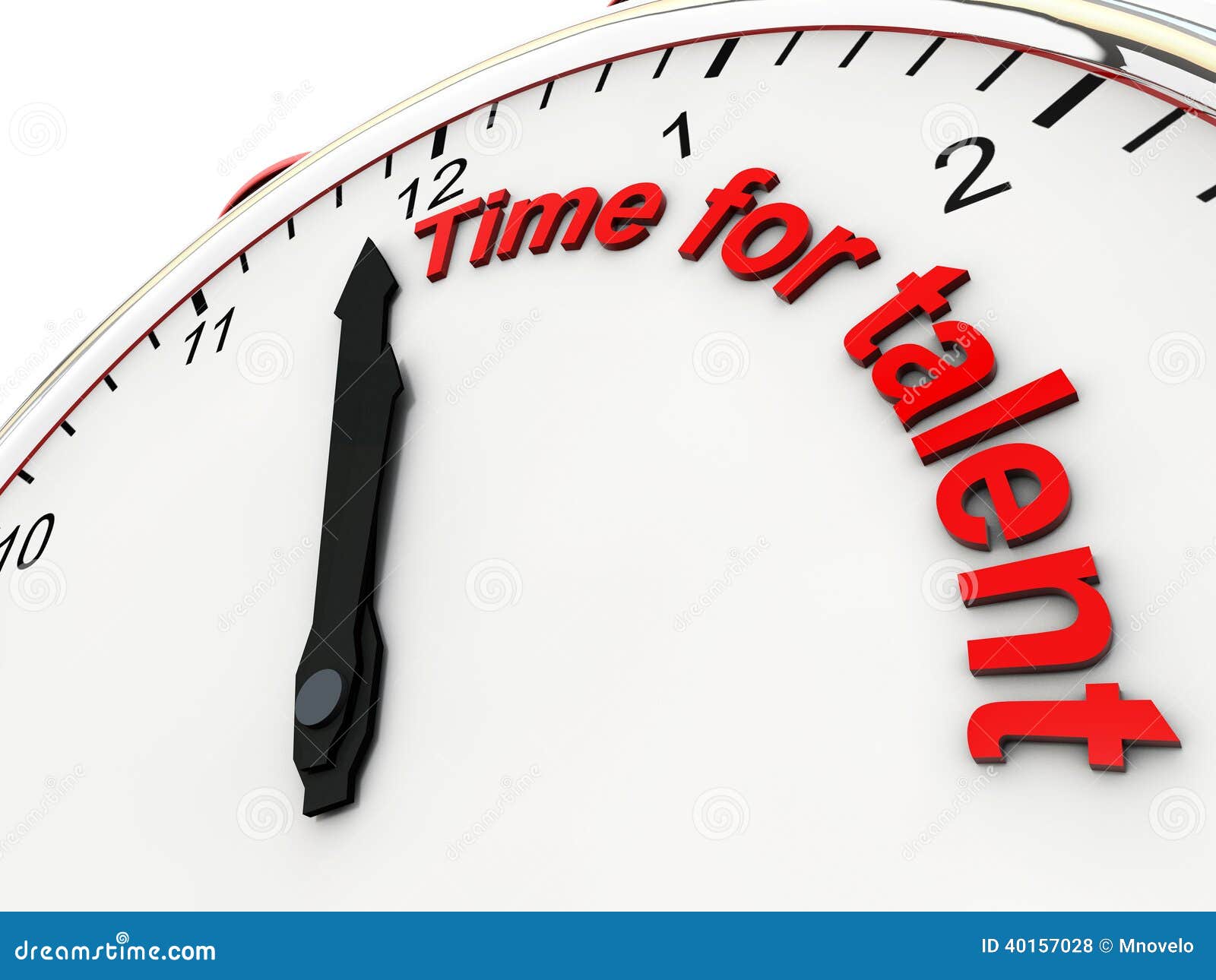 Time for talent stock illustration. Illustration of white - 40157028