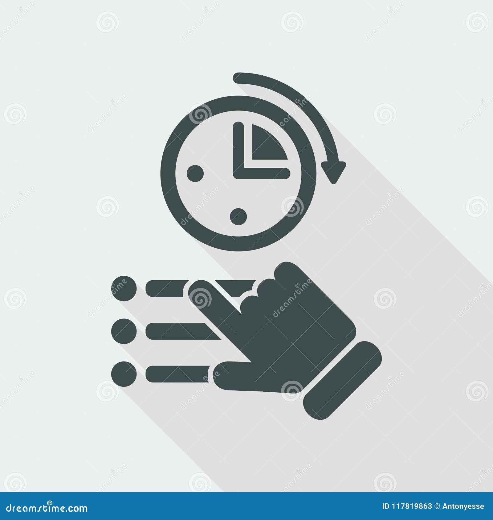 Time for test stock vector. Illustration of decision - 117819863