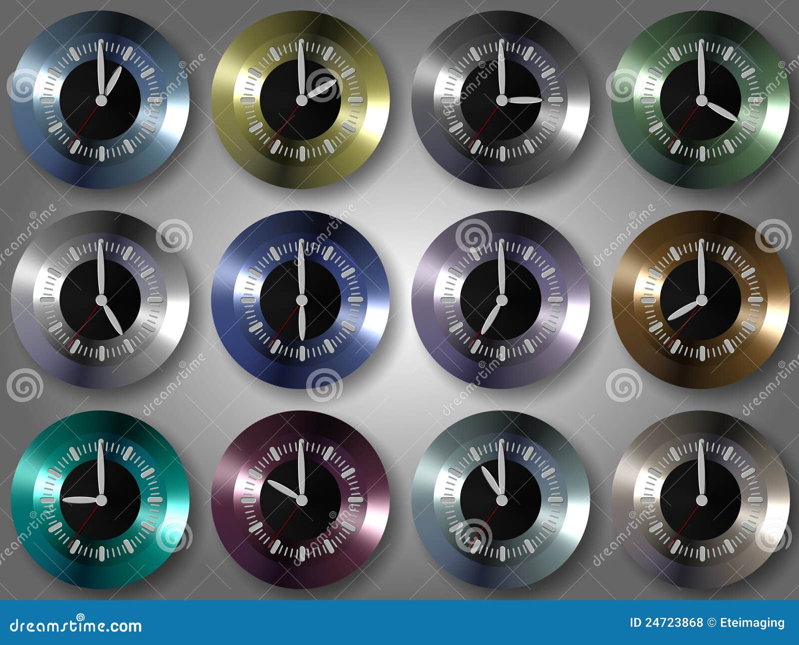 Time after time stock illustration. Illustration of measurement - 24723868