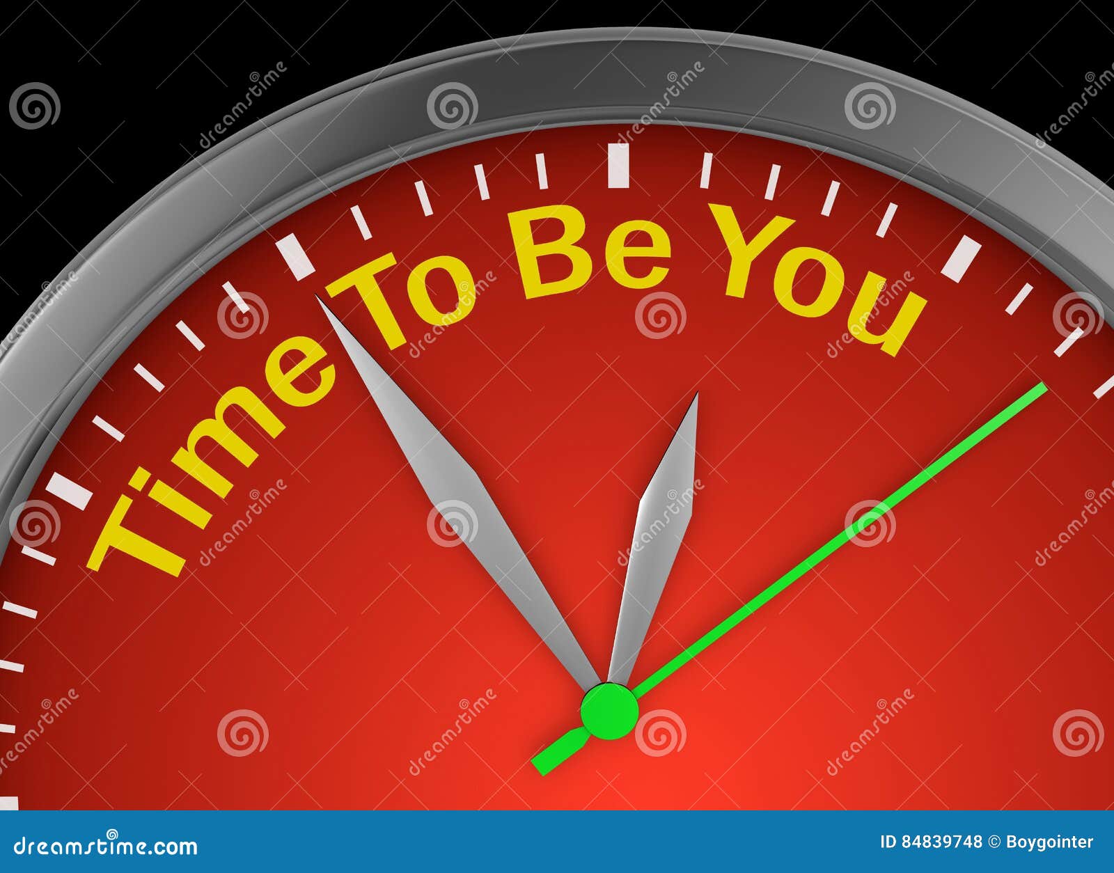 Time to be you stock illustration. Illustration of pause - 84839748