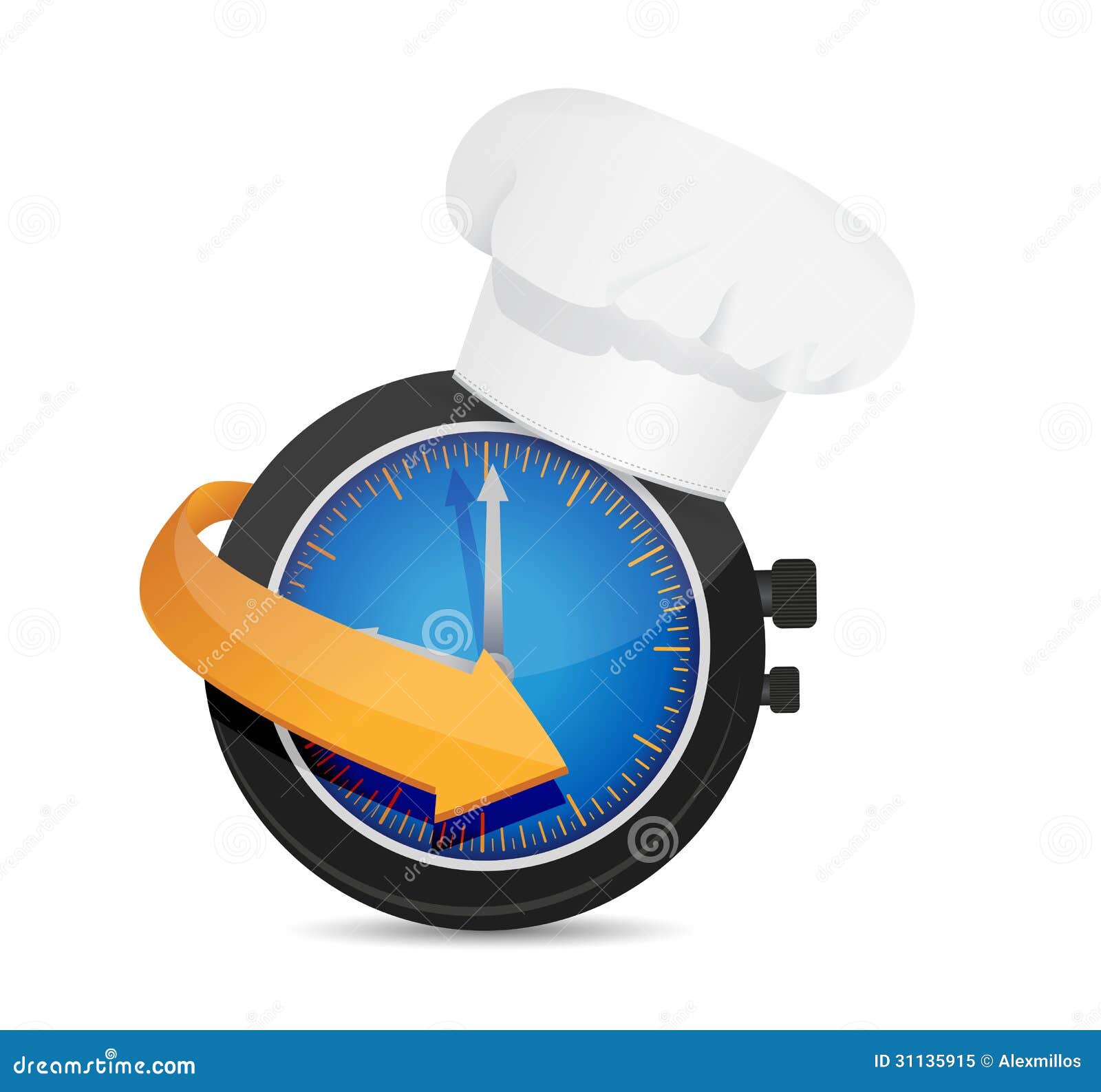 Time To Cook. Illustration Design Stock Illustration - Illustration of ...