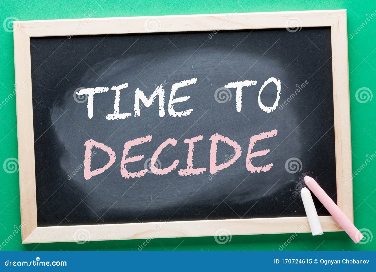 Time To Decide Concept stock image. Image of option - 170724615
