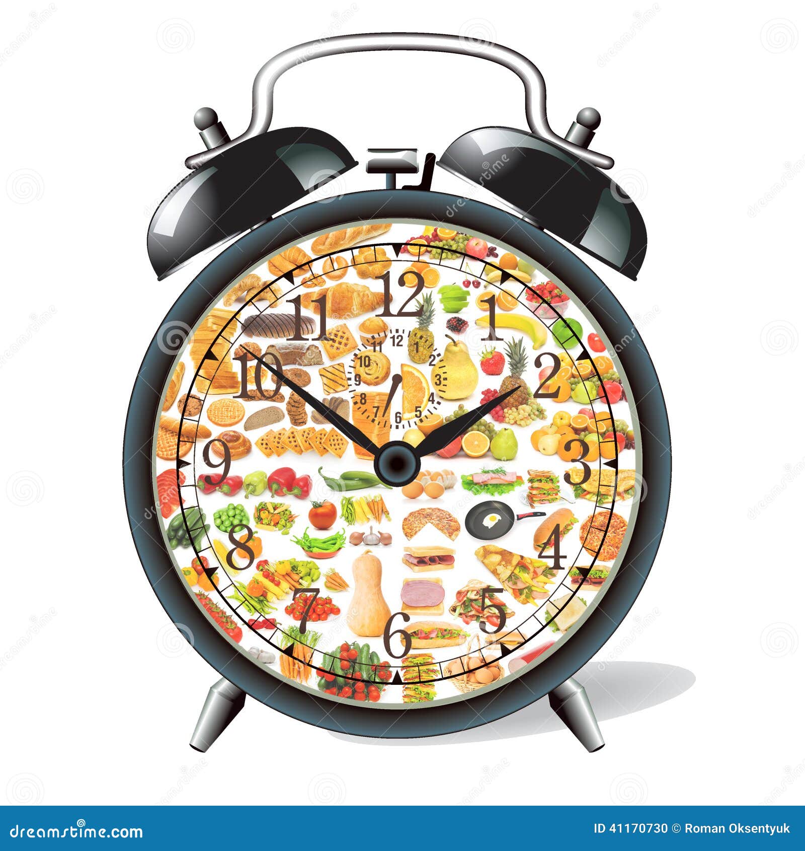 Time to dinner stock illustration. Illustration of berries - 41170730
