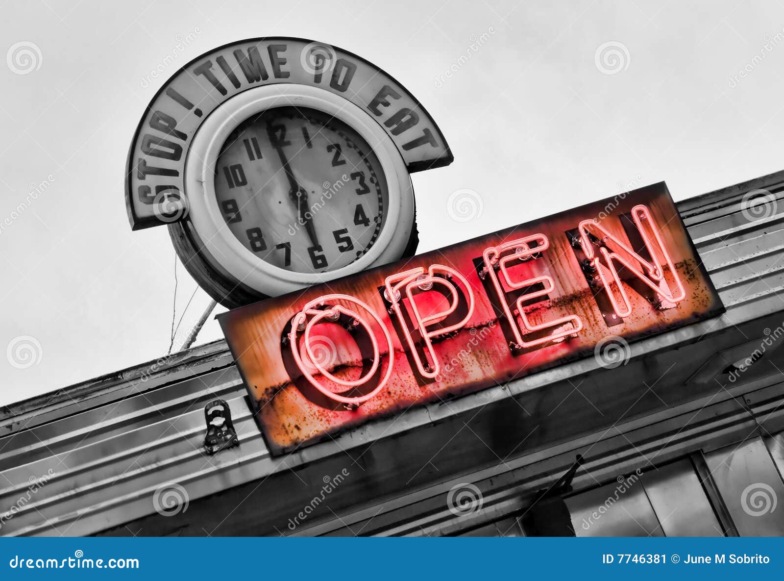 Time to Eat stock image. Image of business, patron, restaurant - 7746381