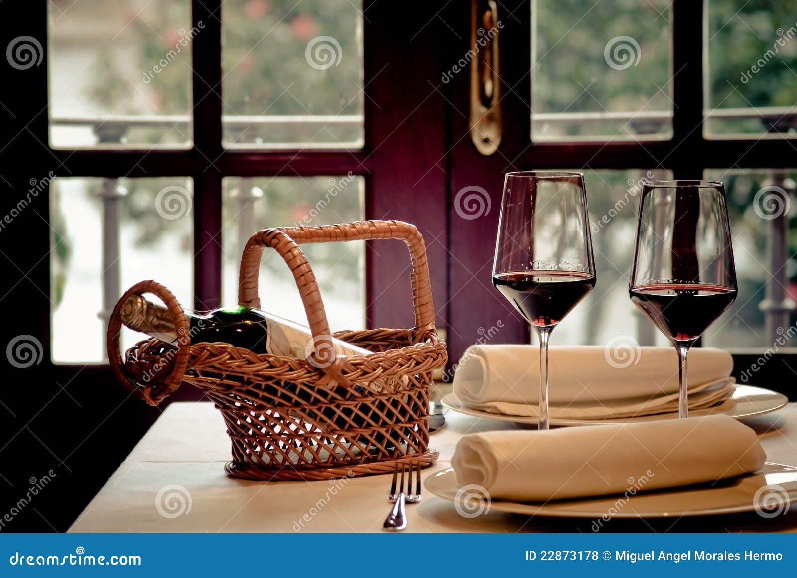Time to eat with wine stock photo. Image of wine, catering - 22873178