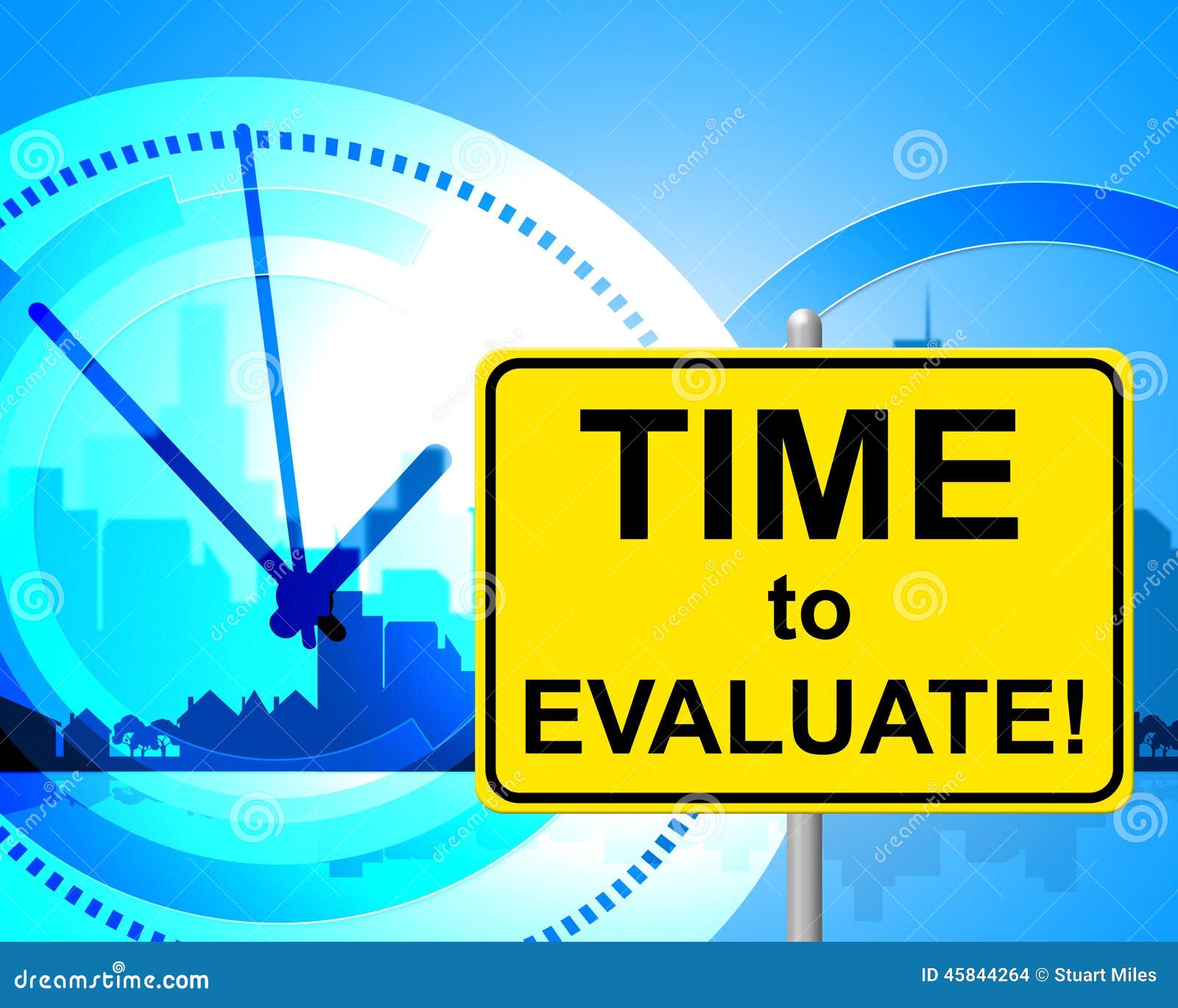 Time To Evaluate Shows Evaluation Interpretation And Calculation ...
