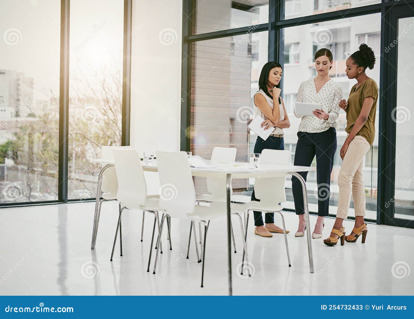 Time To Get Proactive about Being Productive. a Group of Colleagues ...