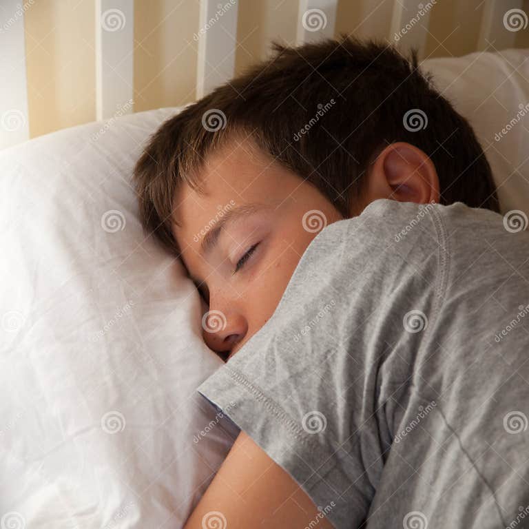Time to get up stock image. Image of sleeping, eleven - 21682009
