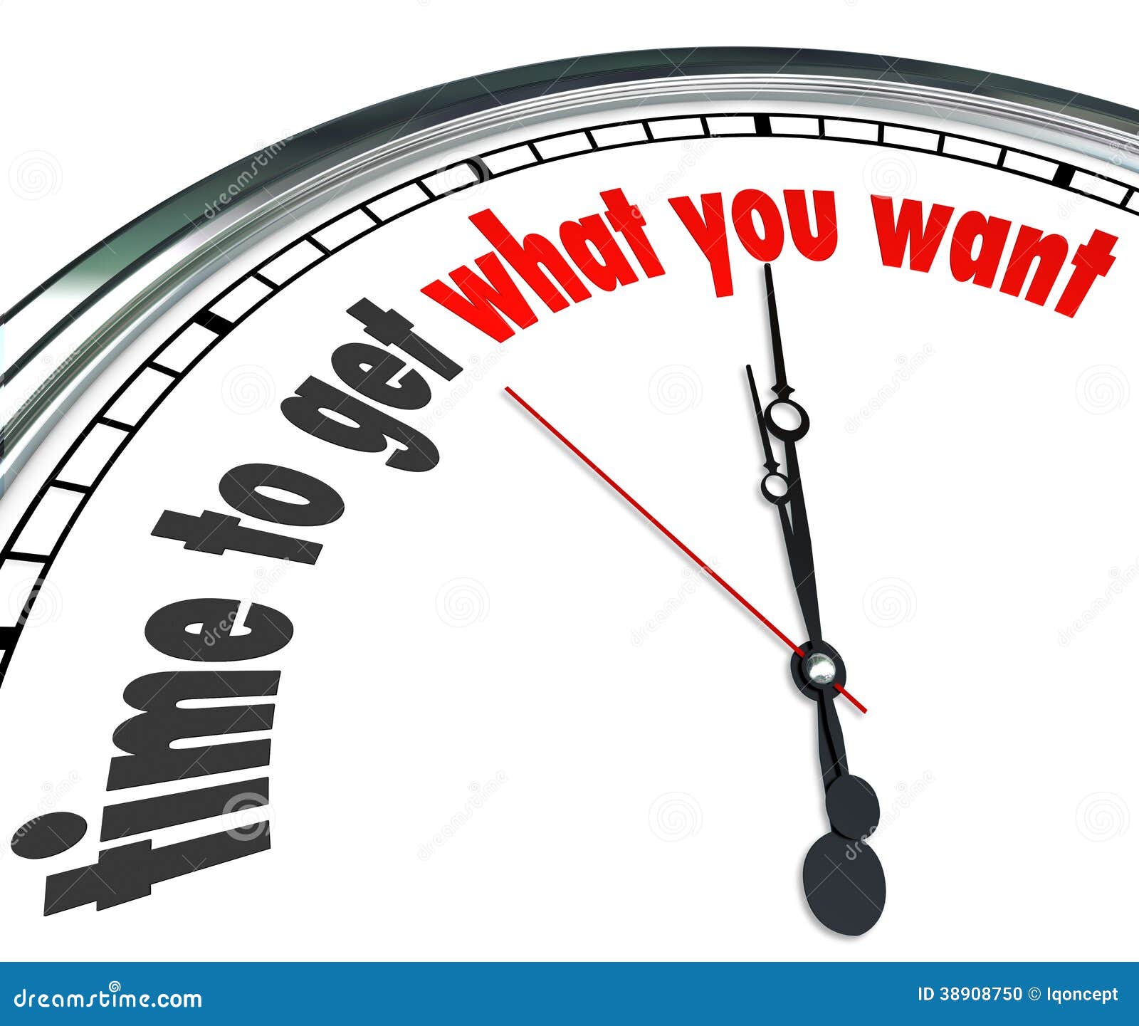 Time To Get What You Want Clock Countdown Stock Illustration ... Time To Get What You Want Clock Countdown Stock Illustration ...