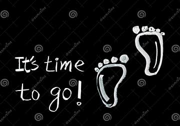 It is time to go stock image. Image of analysis, billboard - 19985709