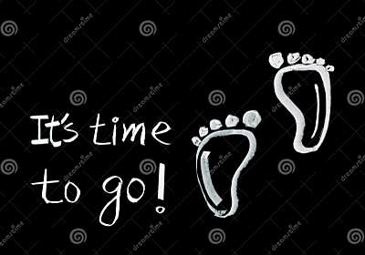 It is time to go stock image. Image of analysis, billboard - 19985709