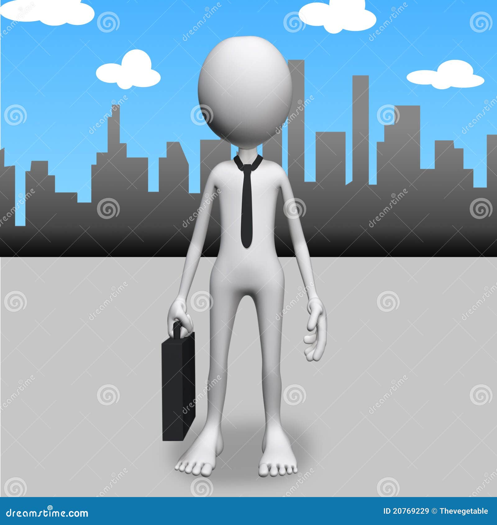 Time to go back work stock illustration. Illustration of male - 20769229