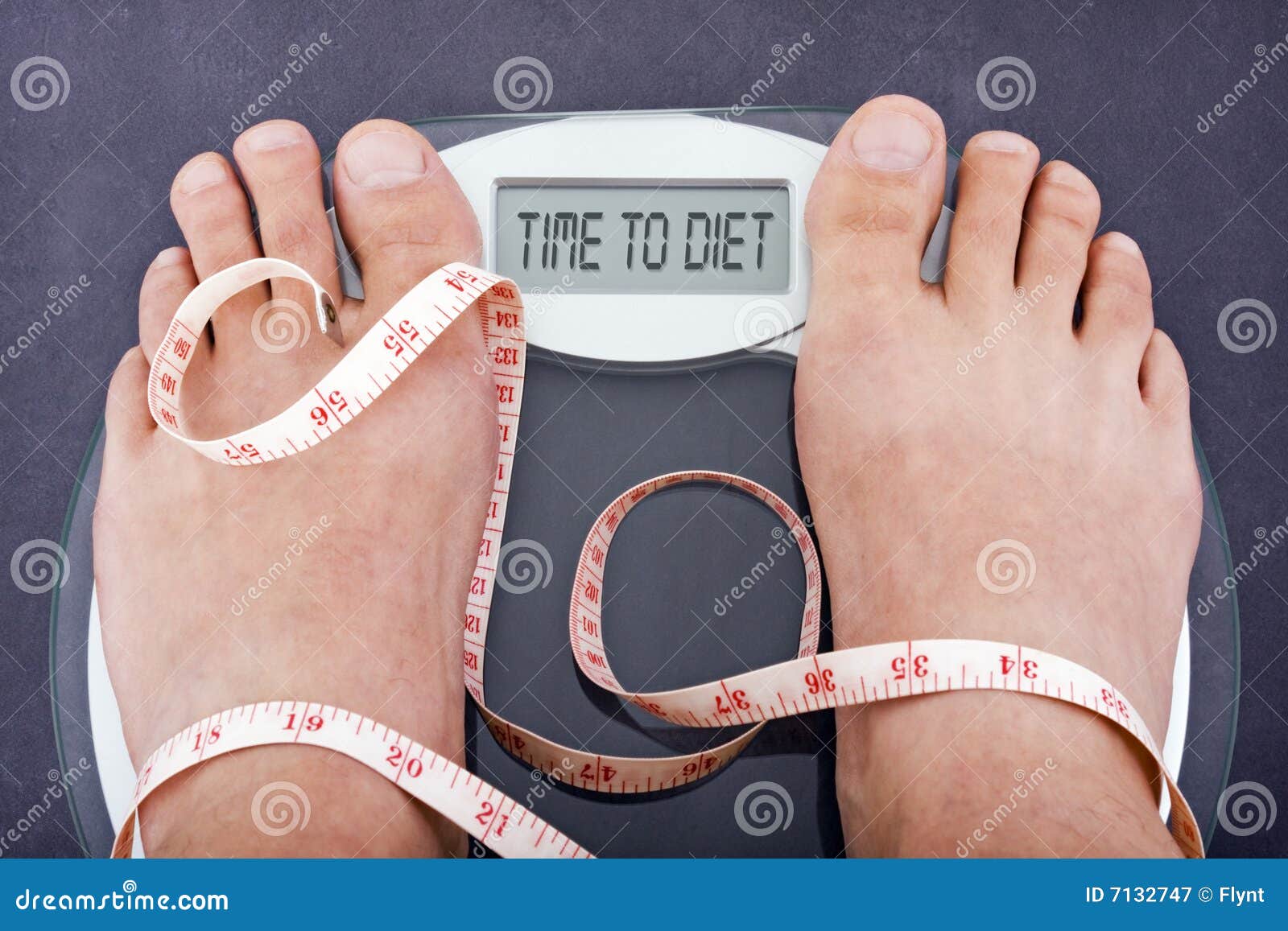 Time To Go On A Diet Royalty Free Stock Photography - Image: 7132747