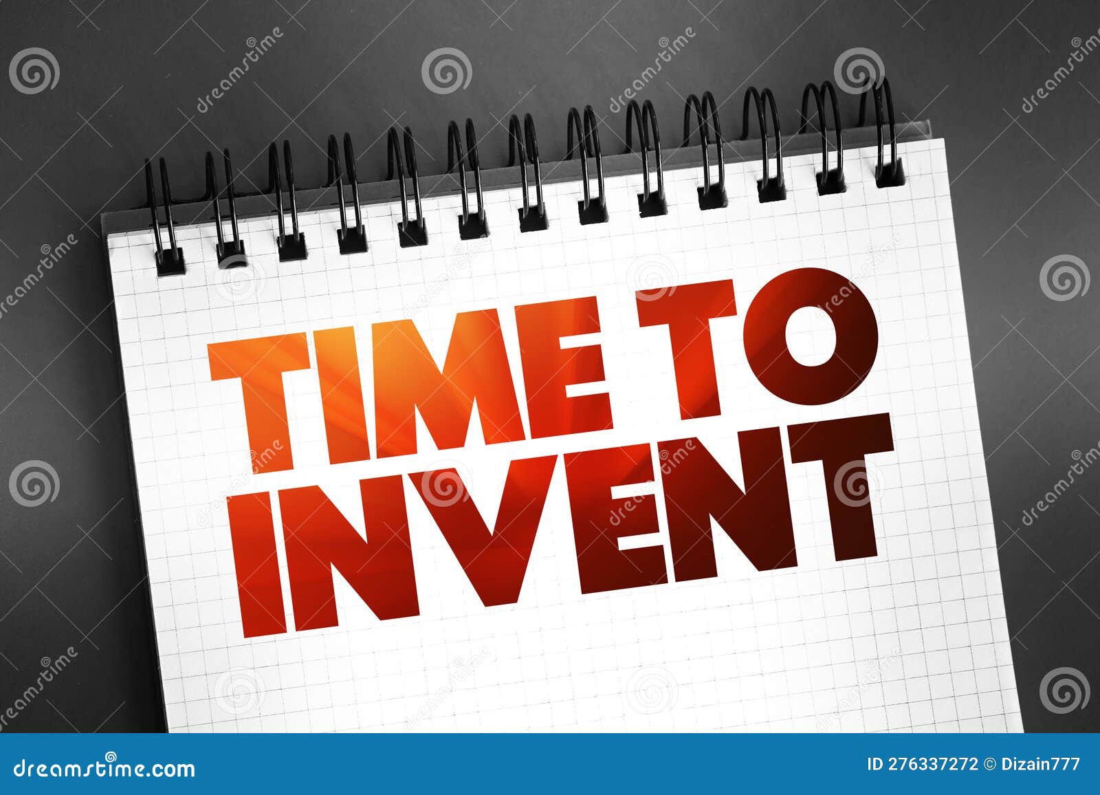 Invent Concept Retro Colorful Word Art Illustration | CartoonDealer.com ...