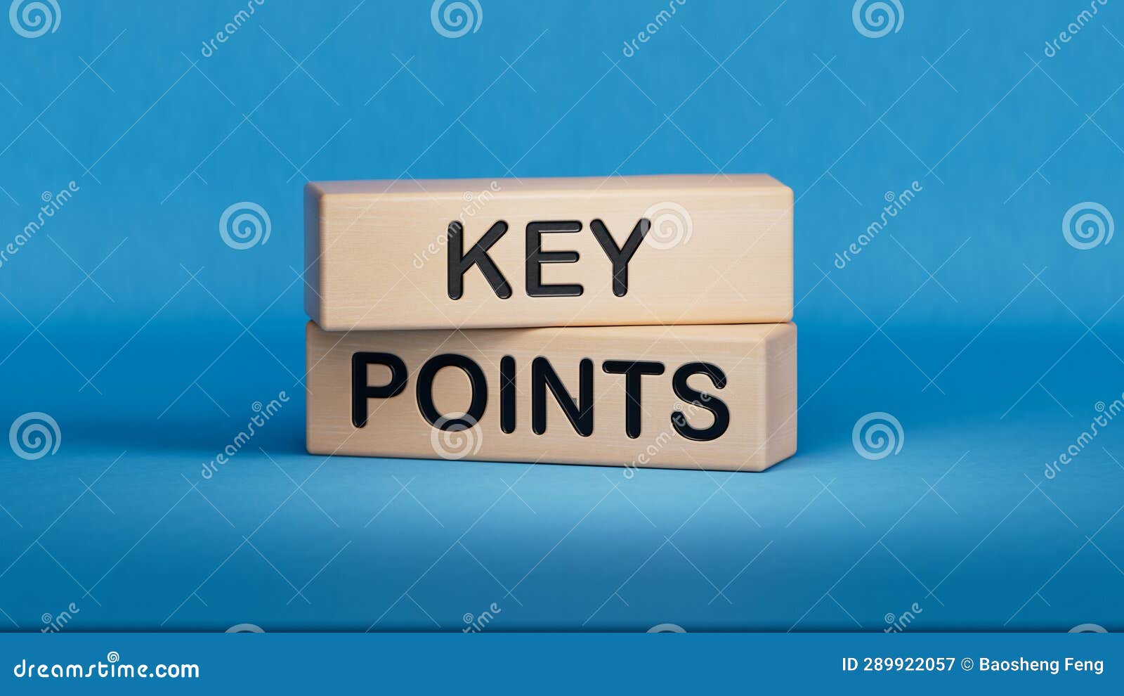 Time To Key Points Symbol. Concept Words Key Points on Wooden Blocks ...